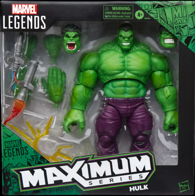 Hasbro: Marvel Legends Maximum Series Hulk Deluxe Action Figure ...